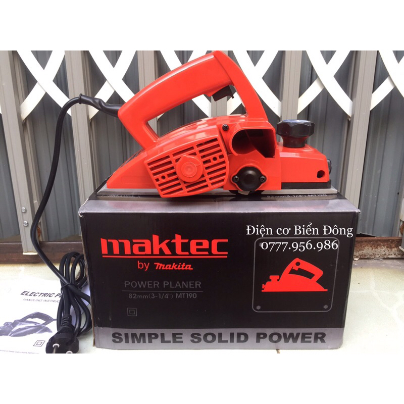 MAKTEC Mktec MT190 Wood Planer Specializes In Wood Crafting Wood ...