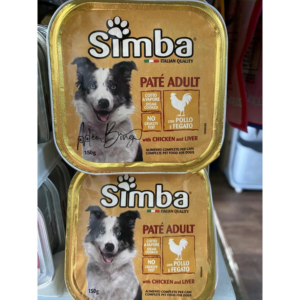 Italian SimBa Pate for Dogs Box 150g Chicken Liver Flavor | Shopee Malaysia
