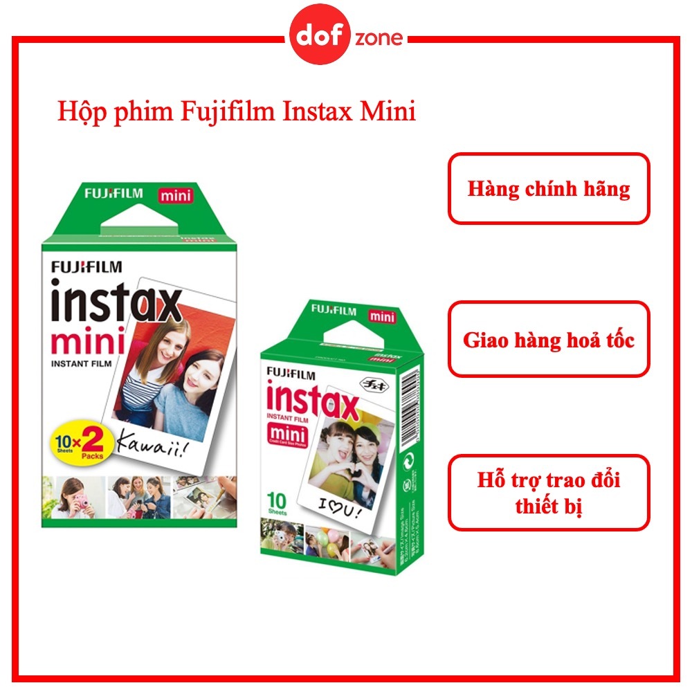 Fujifilm Instax Mini film box - Genuine product | Shopee Malaysia