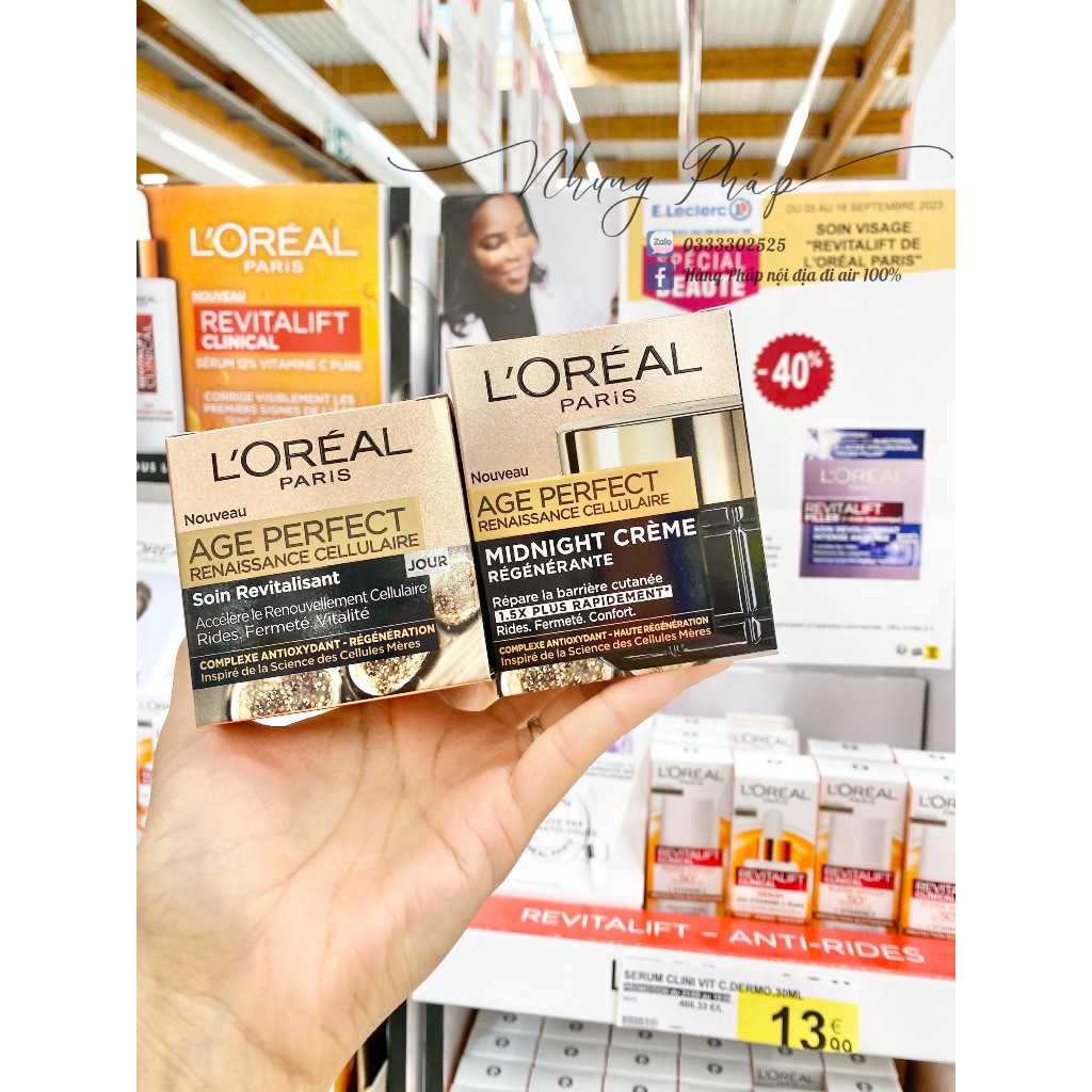 Loreal MIDNIGHT Premium Night Moisturizer 50ML | Shopee Malaysia