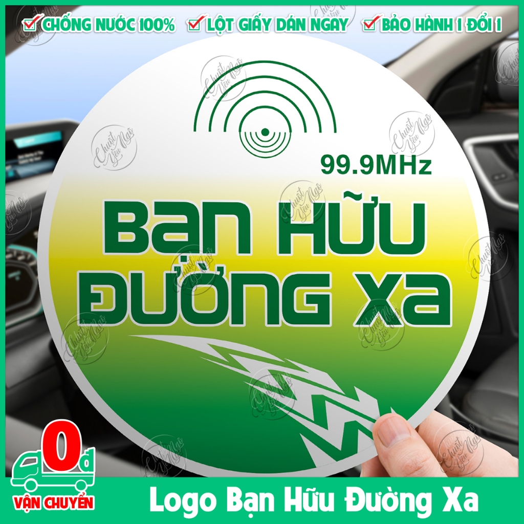 Logo sticker diameter 20cm Long Distance Friends car sticker traffic ...