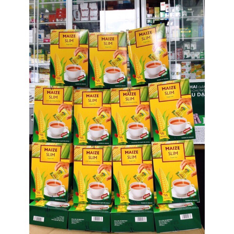 [Genuine] Maize slim corn sugar box of 50 packs, latest date | Shopee ...