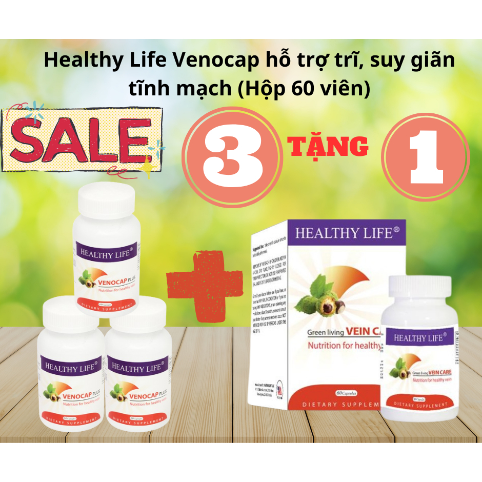 Healthy Life Venocap Supports Hemorrhoids, Varicose Veins (Box Of 60 Tablets) | Shopee Malaysia