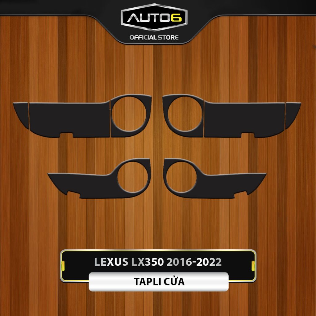 Scratch-resistant decal set for 4-door LEXUS LX350 2016-2022 - AUTO6 ...
