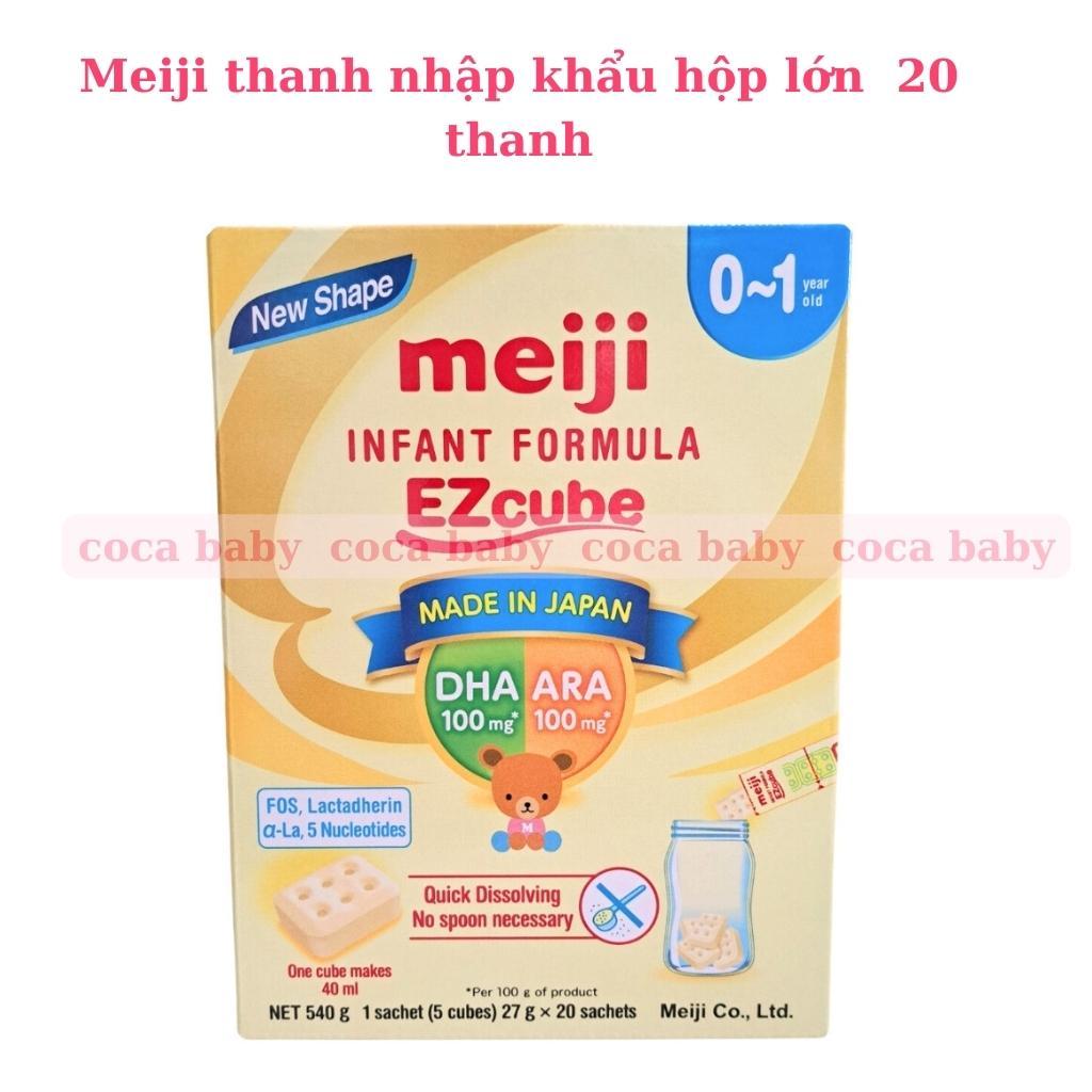 Meiji No. 0 Infant Formula EZcube large box milk bars - Genuine imported (540g) 20 bars | Shopee ...