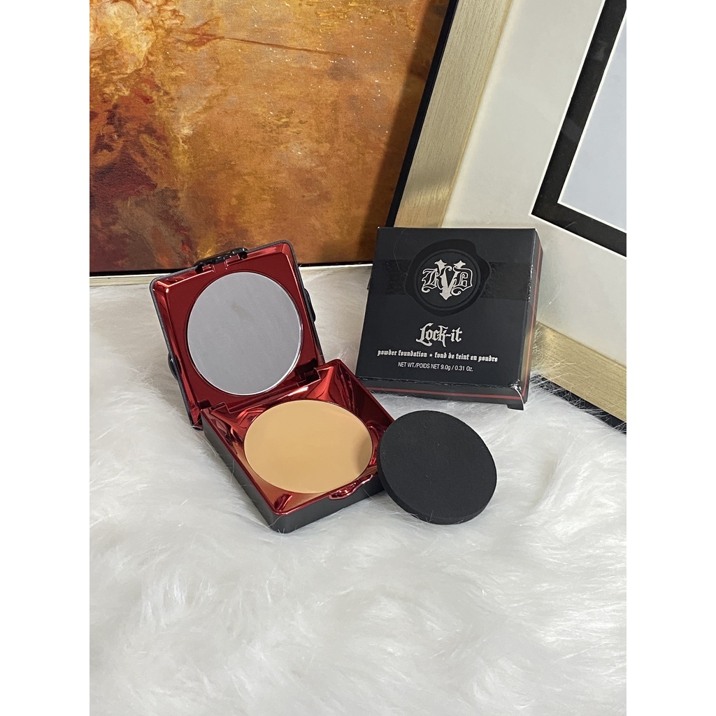 Kat Von D Lock-It Powder Foundation 9g | Shopee Malaysia