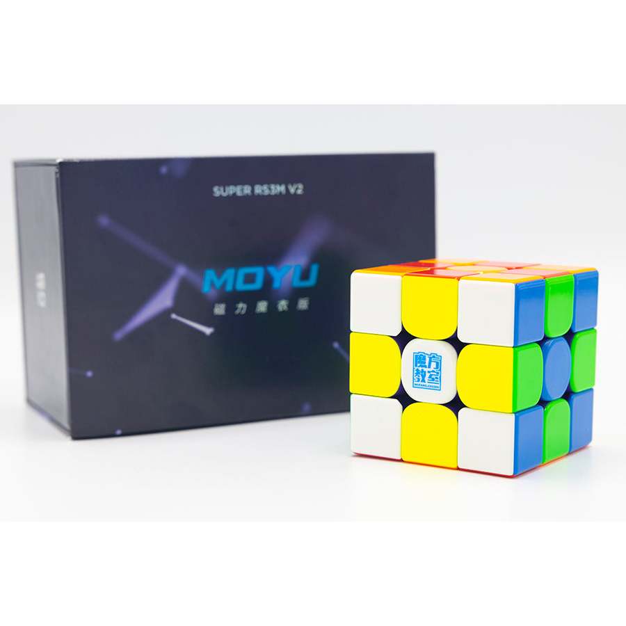 Rubik 3x3 MoYu Super RS3M V2 UV Ball-Core 3x3 with magnet | Shopee Malaysia