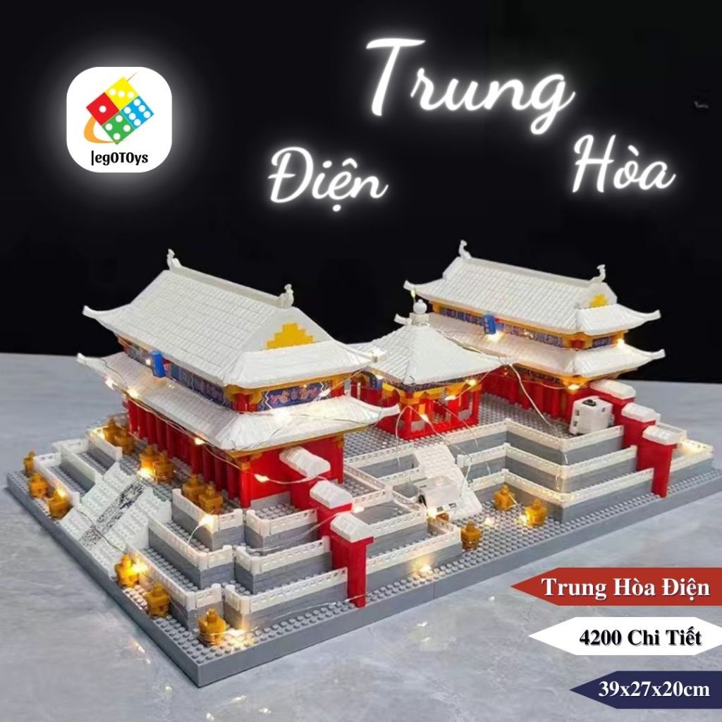 Lego China Palace 4200+Psc - Chinese Architectural Construction ...