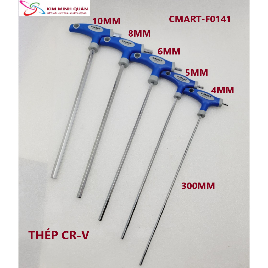 Hexagon T-shaped 2 Heads High Quality CRV Steel 4- 5- 6- 8-10mm Length ...