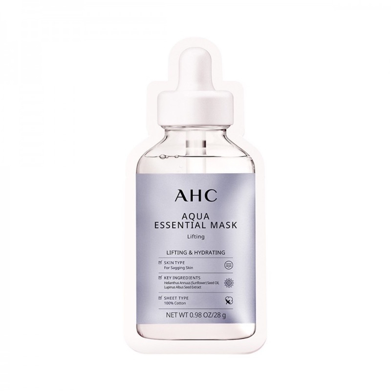 Ahc NATURAL ESSENTIAL MASK (28G) | Shopee Malaysia