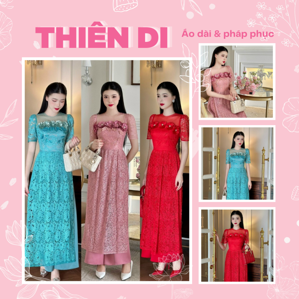 New2024 - Innovative women's ao dai Ngoc Tram 4 flaps super beautiful ... New2024 - Innovative women's ao dai Ngoc Tram 4 flaps super beautiful ...