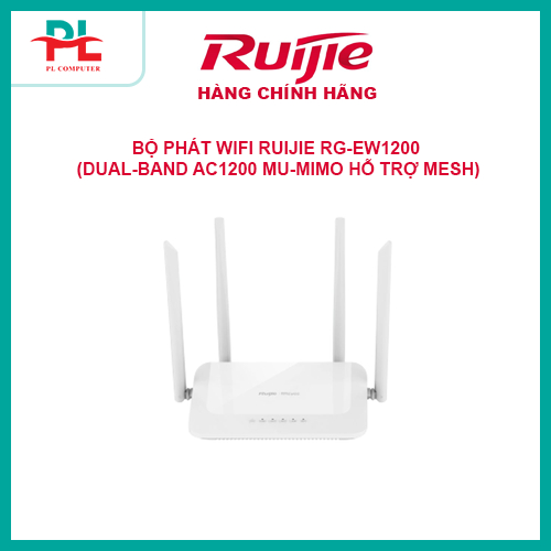 Ruijie RG-EW1200 Dual-band AC1200 Mu-Mimo WiFi Transmitter supports ...