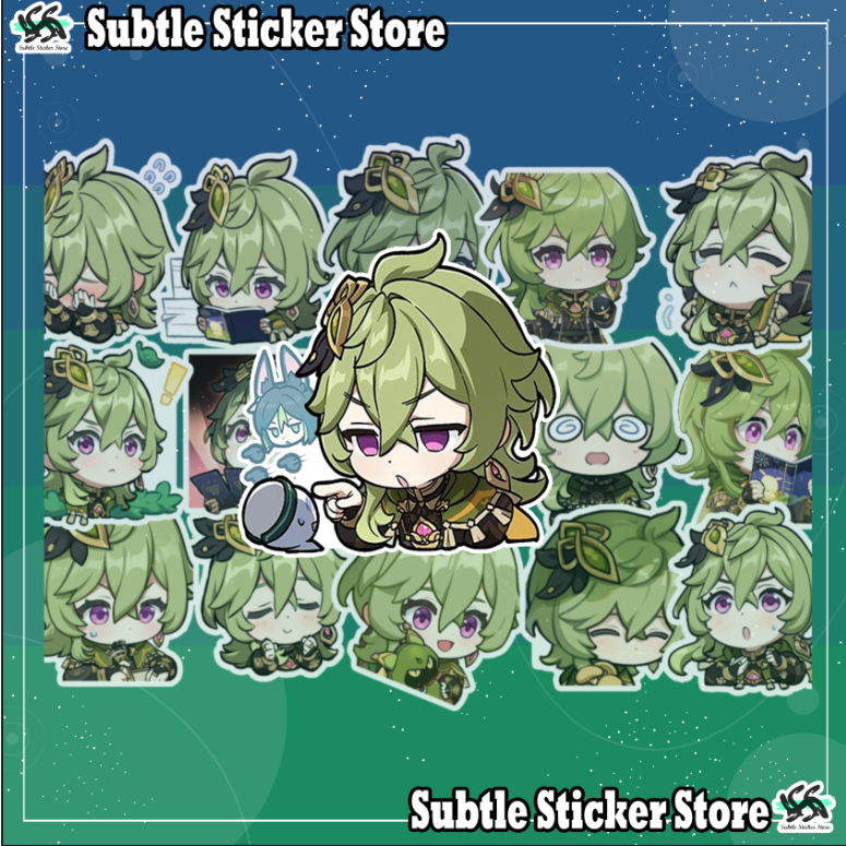 [Genshin Impact] - Set of 10/15 Collei Genshin Impact game stickers to ...