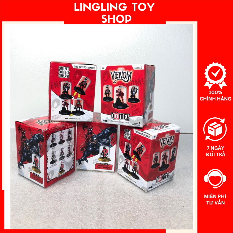 Venom Full Box Model - 6 Mysterious Characters - Super Hot | Shopee ...