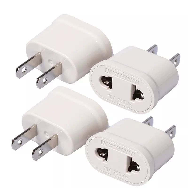 Power outlet converts Korean female plug to Vietnamese positive plug ...