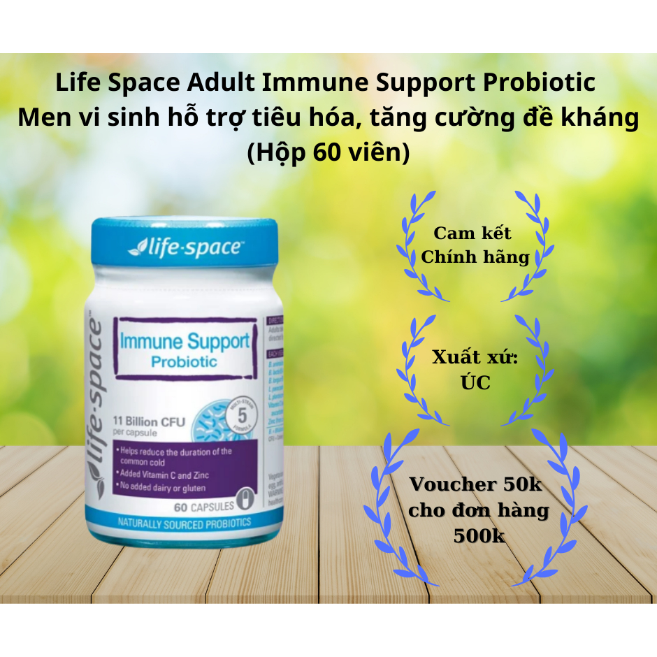 Life Space Adult Immune Support Probiotic Probiotics Support digestion and enhance resistance ...