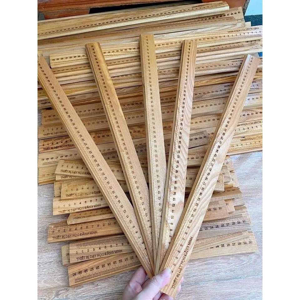 Wooden rulers of sizes 30cm, 50cm, 60cm | Shopee Malaysia