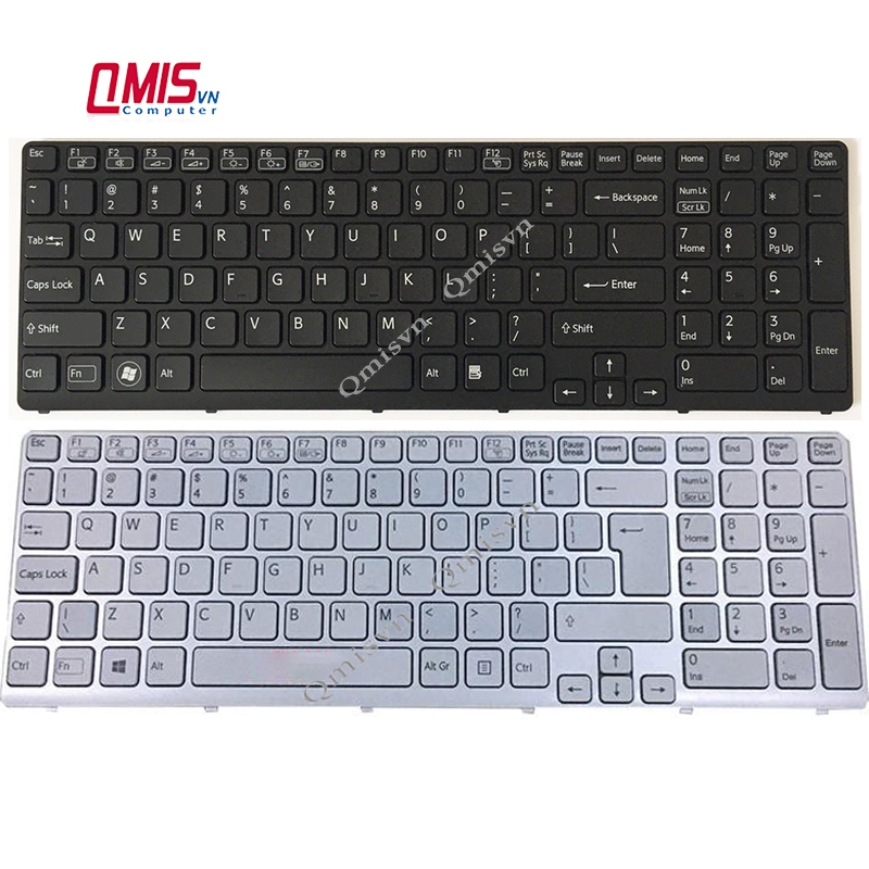 Sony Vaio laptop keyboard SVE15 SVE-15 SVE151 SVE152 SVE1511 SVE1512 ...