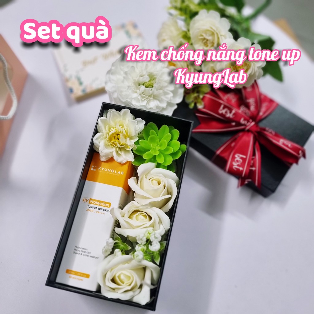 Gift SET: tone up sunscreen SPF50+ PA++++ Kyung Lab 50ml | Shopee Malaysia