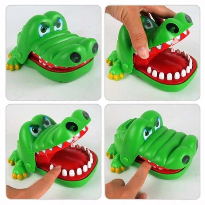 High Quality Crocodile And Crocodile Biting Hand Examination Game Fun
