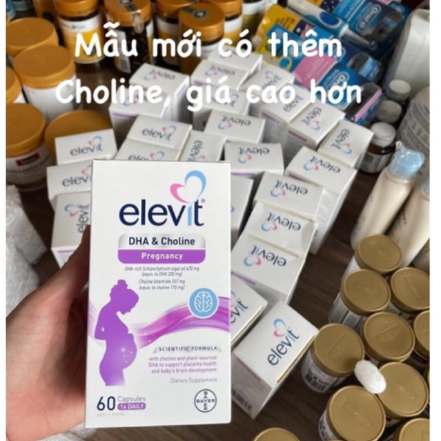 Elevit DHA & Choline Pregnancy 60 capsules | Shopee Malaysia