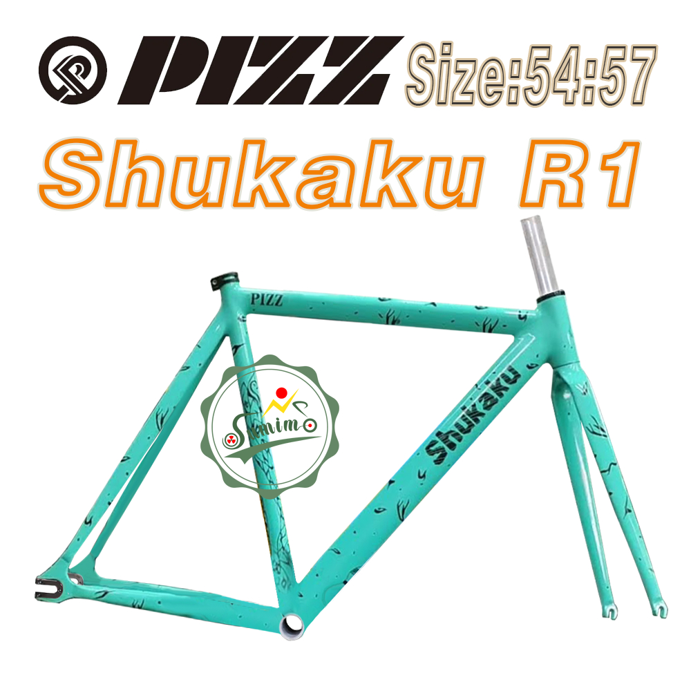 Pizz Shukaku R1 fixed gear frame aluminum fork | Shopee Malaysia
