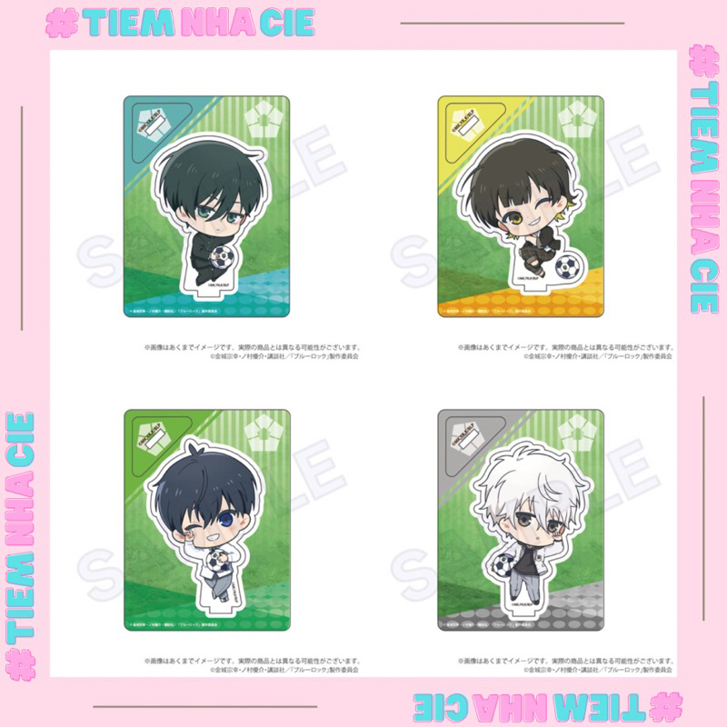 [Cie's Shop] [AVAILABLE] Standee Blue Lock Striker No. 1 lie down mini ...
