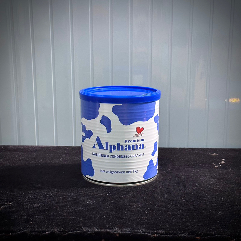Premium Alphana Sweetened Condensed Milk Imported Malaysia 1kg Cans ...