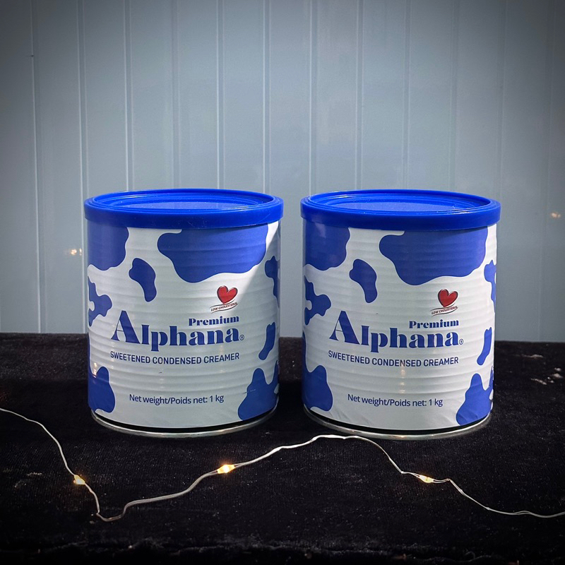 Combo 2 Cans Of Premium Alphana Sweetened Condensed Milk Imported From ...