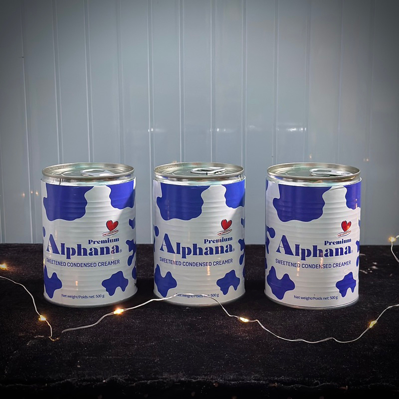 Combo 3 Cans Of Premium Alphana Sweetened Condensed Milk Imported From ...