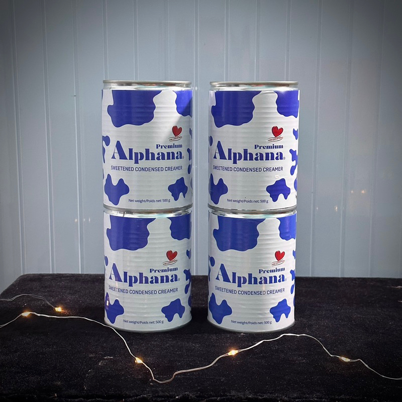 Combo 4 Cans Of Premium Alphana Sweetened Condensed Milk Imported From ...