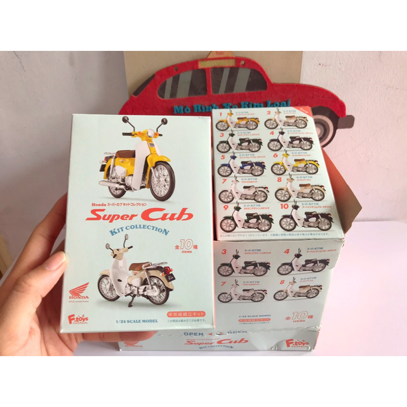 Genuine Ftoys Honda Cub car model (1/24 scale) | Shopee Malaysia