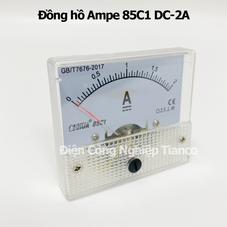 Dc 2A 3A 10A 20A 30A 50A 100A 85C1 Mechanical Ammeter Measures Genuine ...
