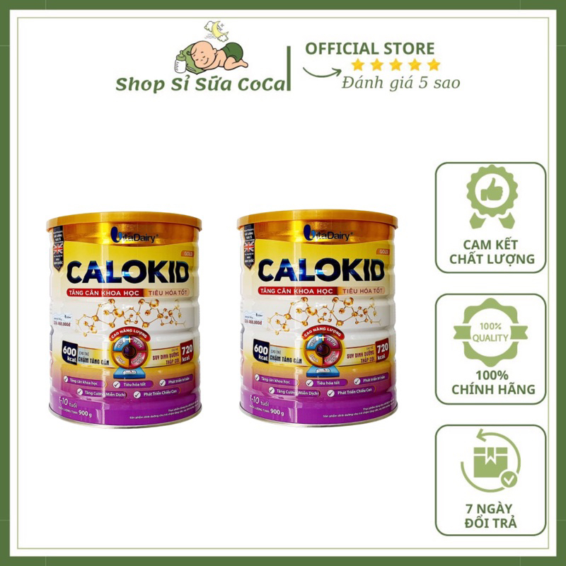 Vitadairy-calokid Milk 0+,1+ 900gr (Vitadairy full Qr code date 2026 20 ...