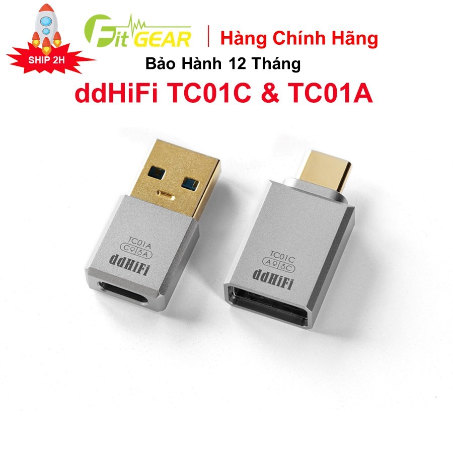 Genuine ddHiFi TC01 USB A to USB C adapter | Shopee Malaysia