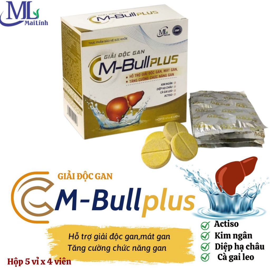 M-bull Plus hangover and liver detoxifying effervescent tablets ...