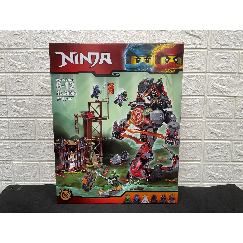 Ninja Down of Iron Doom SD 20583 Assembly Toy (704 details) | Shopee ...