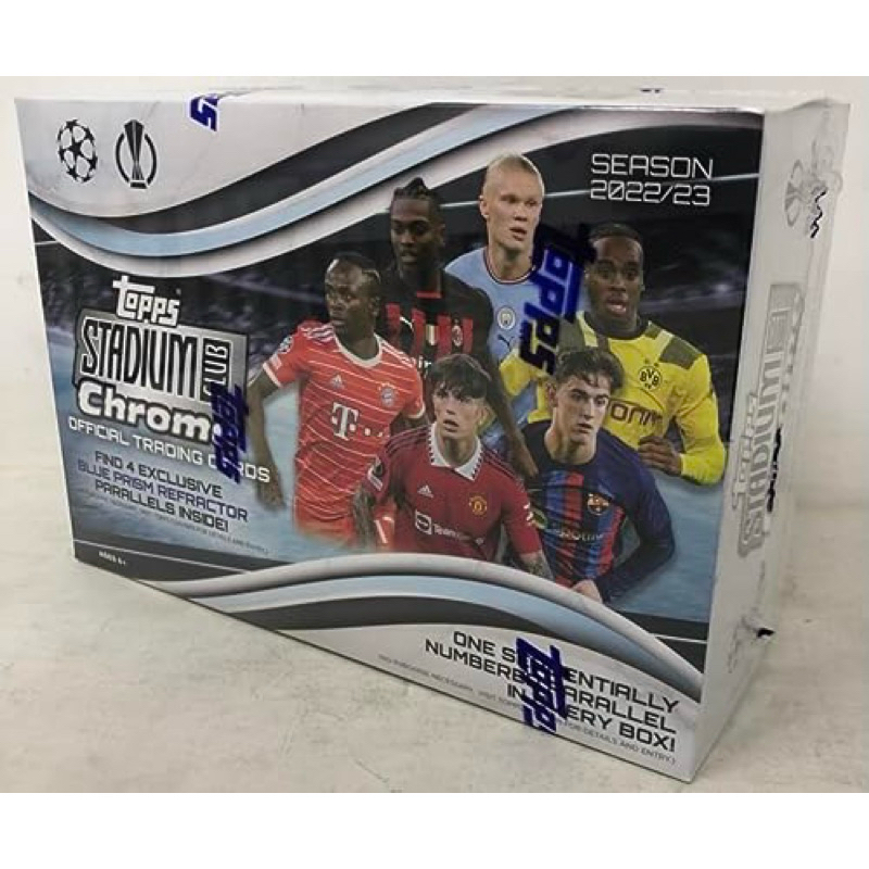 Topps STADIUM CHROME UCL BOX (New) Football Card BOX | Shopee Malaysia