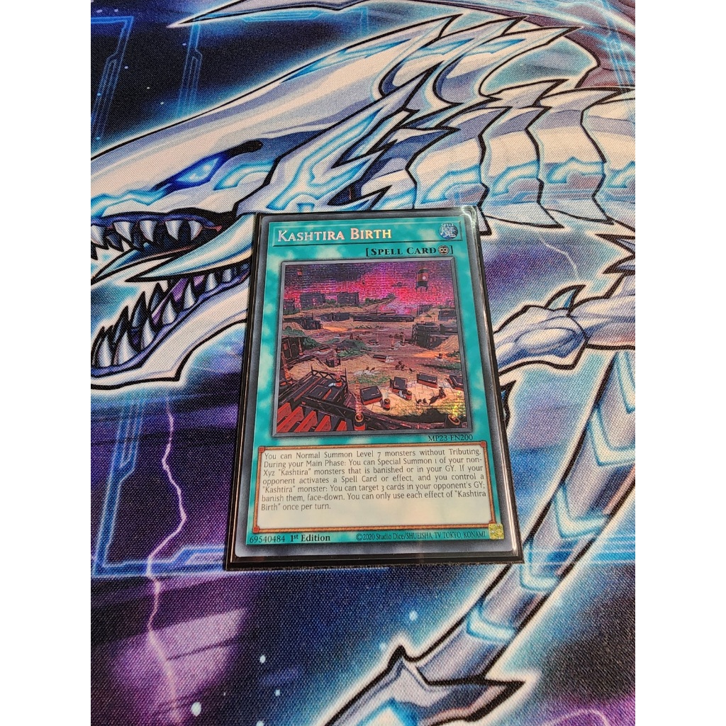 Yugioh TCG UK [MP23-EN200] Kashtira Birth - Prismatic Secret Rare [Secret] | Shopee Malaysia