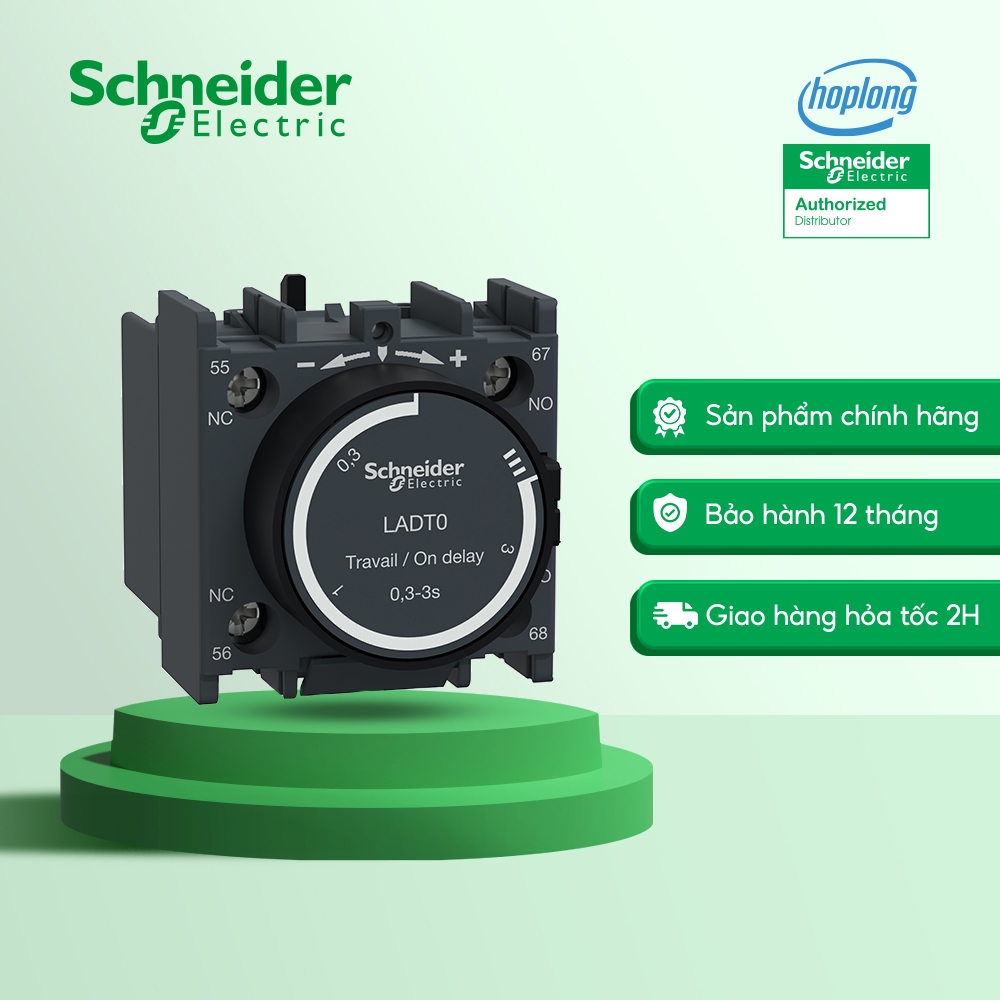 LADT0 Schneider time delay auxiliary contact block | Shopee Malaysia
