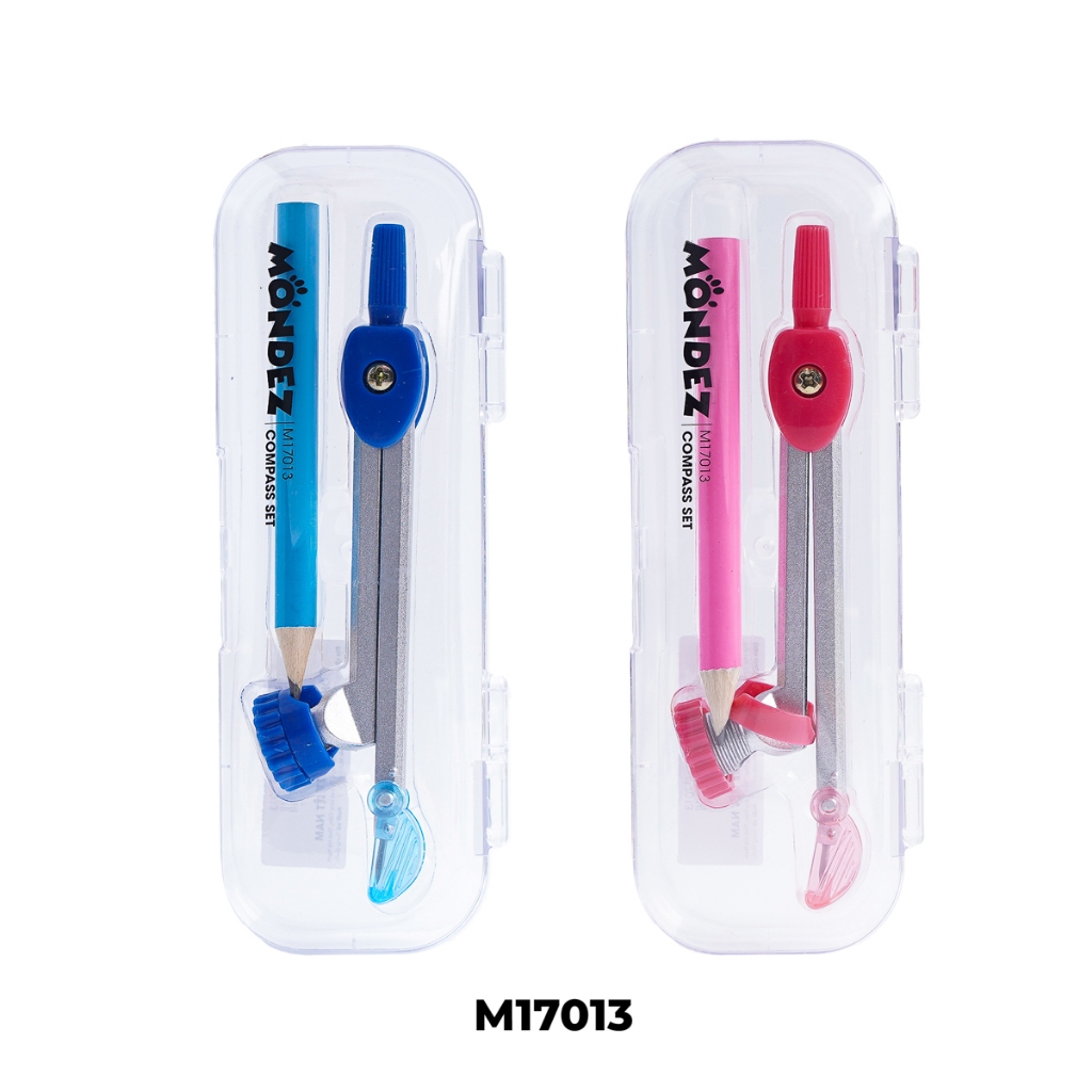 Mondez wooden pencil compass set, convenient wooden pencil compass ...