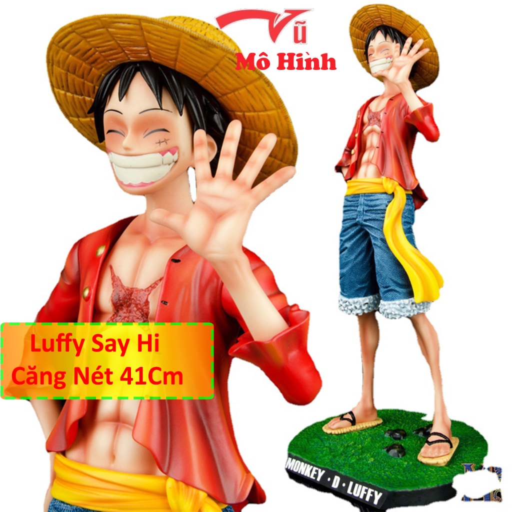 Premium Model Hello Luffy Model Height 42cm, weight 1kg1 + carton BOX ...