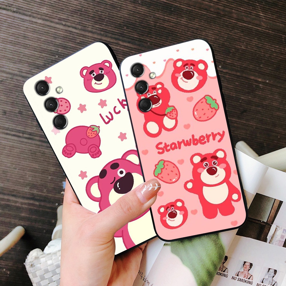 Samsung a24 4g/ss a54 5g/ss m14 case with super cute strawberry bear ...