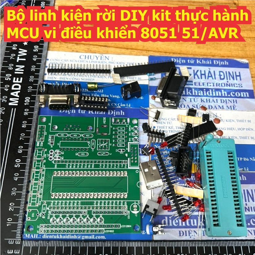 Diy separate parts kit MCU microcontroller 8051 51/AVR kde9479 | Shopee ...