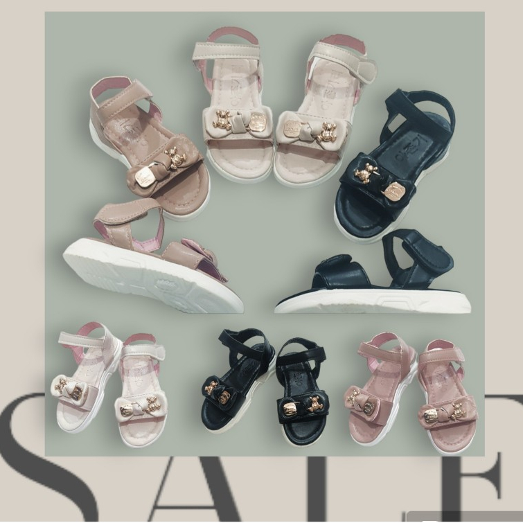 Student sandals for girls 3-8T, soft, breathable, anti-slip, cute and ...