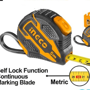 Ingco HSMT08519 5m rolled steel ruler | Shopee Malaysia