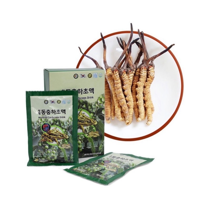 Korean JEONG WON Cordyceps Liver Supplement - Helps Strengthen Liver ...