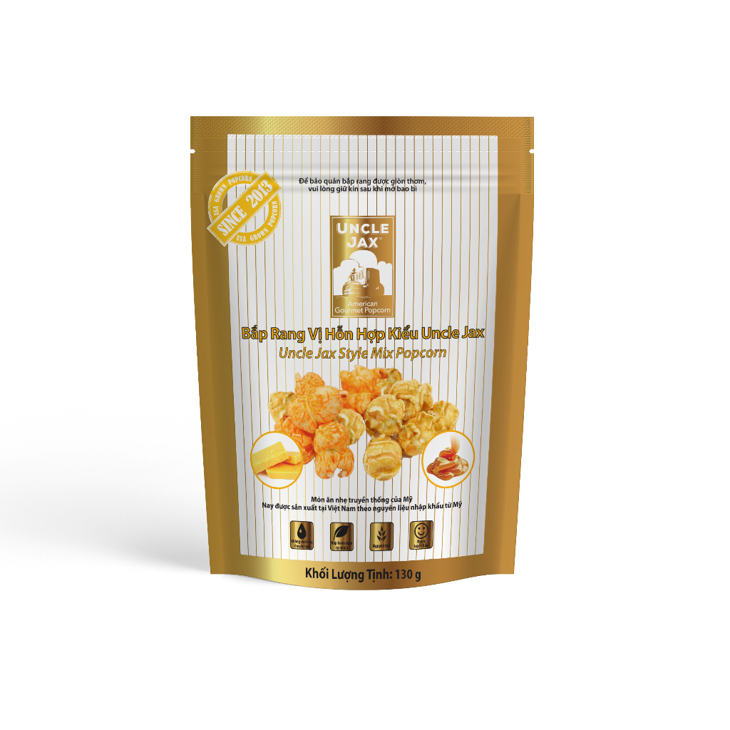 Uncle Jax Popcorn Chicago Caramel Butter Flavor 130g Daiso Japan ...