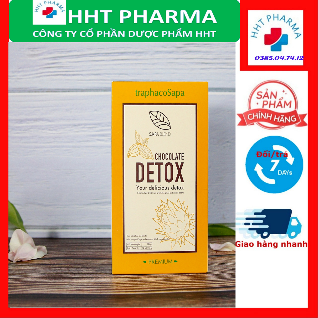 Chocolate Detox with Artichoke, Traphaco Sapa nutritional supplement ...