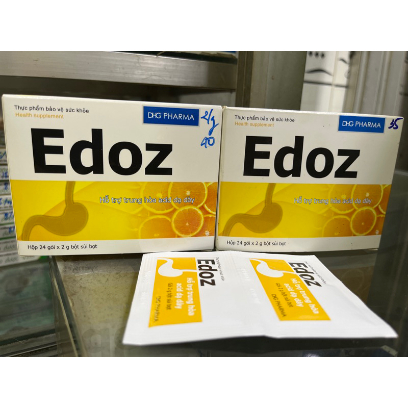 Edoz Supports Digestion and Reduces Bloating and Indigestion (Box of 24 packs) | Shopee Malaysia